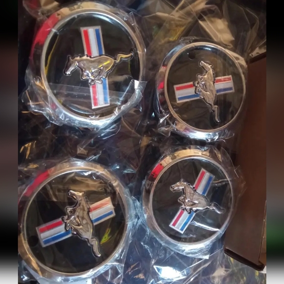 Other | New Set Of Mustang Hubcap Center Caps | Poshmark